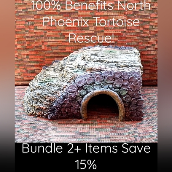 Thrive | Reptile | Thrive Reptile Corner Rock Cave Hide Basking Rock ...
